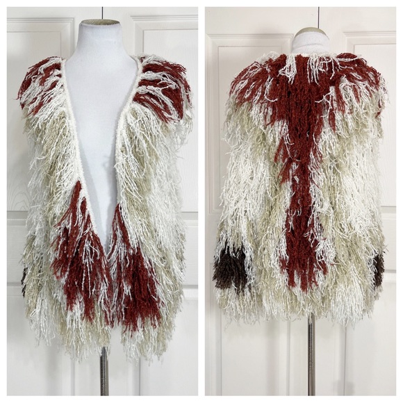 lovers+ drifters | Jackets & Coats | Lovers Drifters Shag Vest | Poshmark